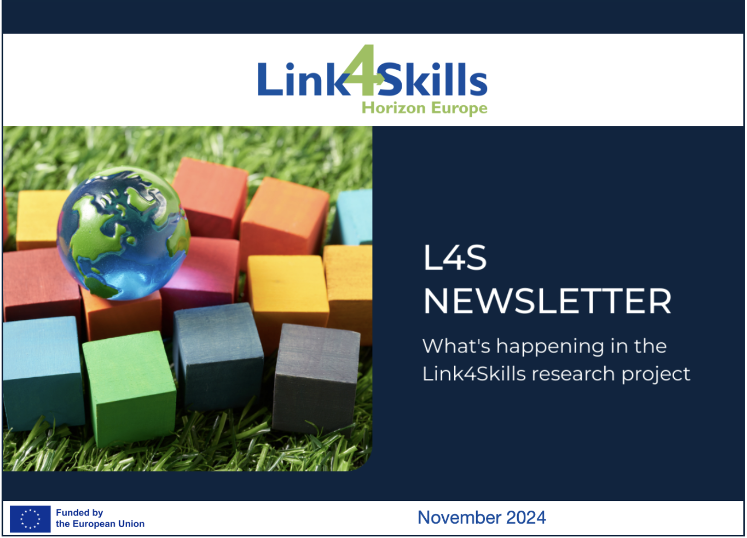 L4S Newsletter 1 – Nov 2024 – Link4Skills